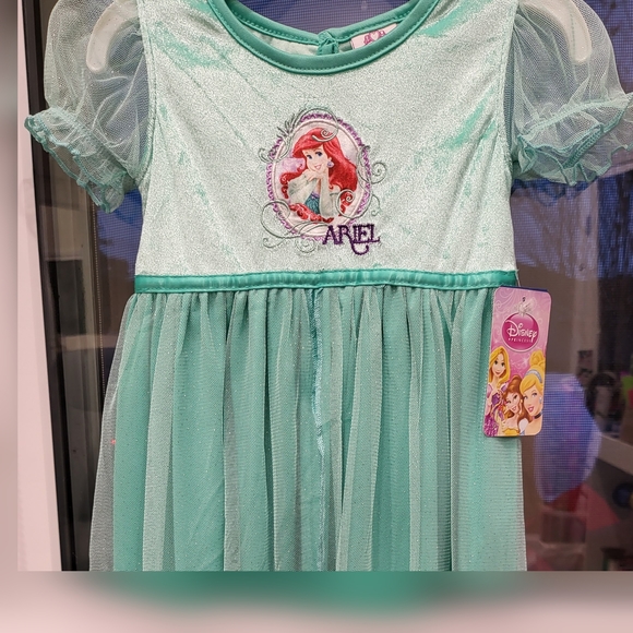 Disney | Pajamas | New Disney Princess Ariel Little Mermaid Nightgown ...